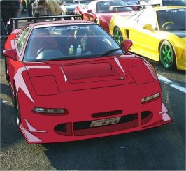 Another car 'tooning'/cel-shading work. | GTPlanet