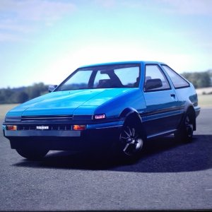 Toyota Sprinter Trueno GT-Apex AE86 light blue | GTPlanet