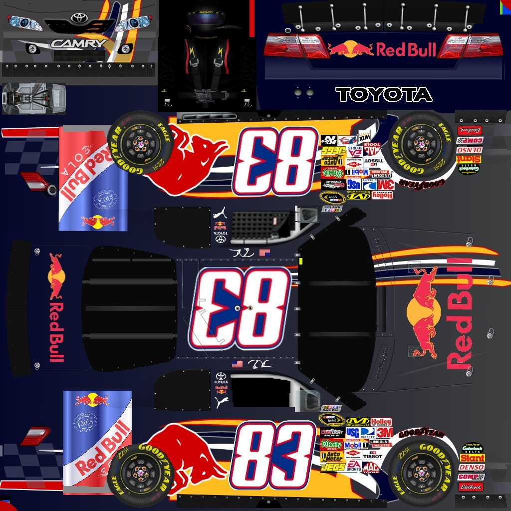 Nascar 09 Templates 2010