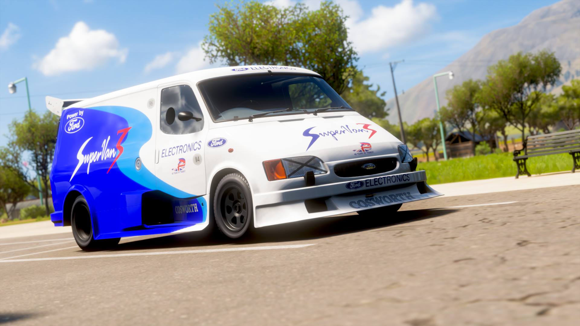 COTW 12 - Supervan 3: the mad lads placed a Cosworth V6 in a van ...