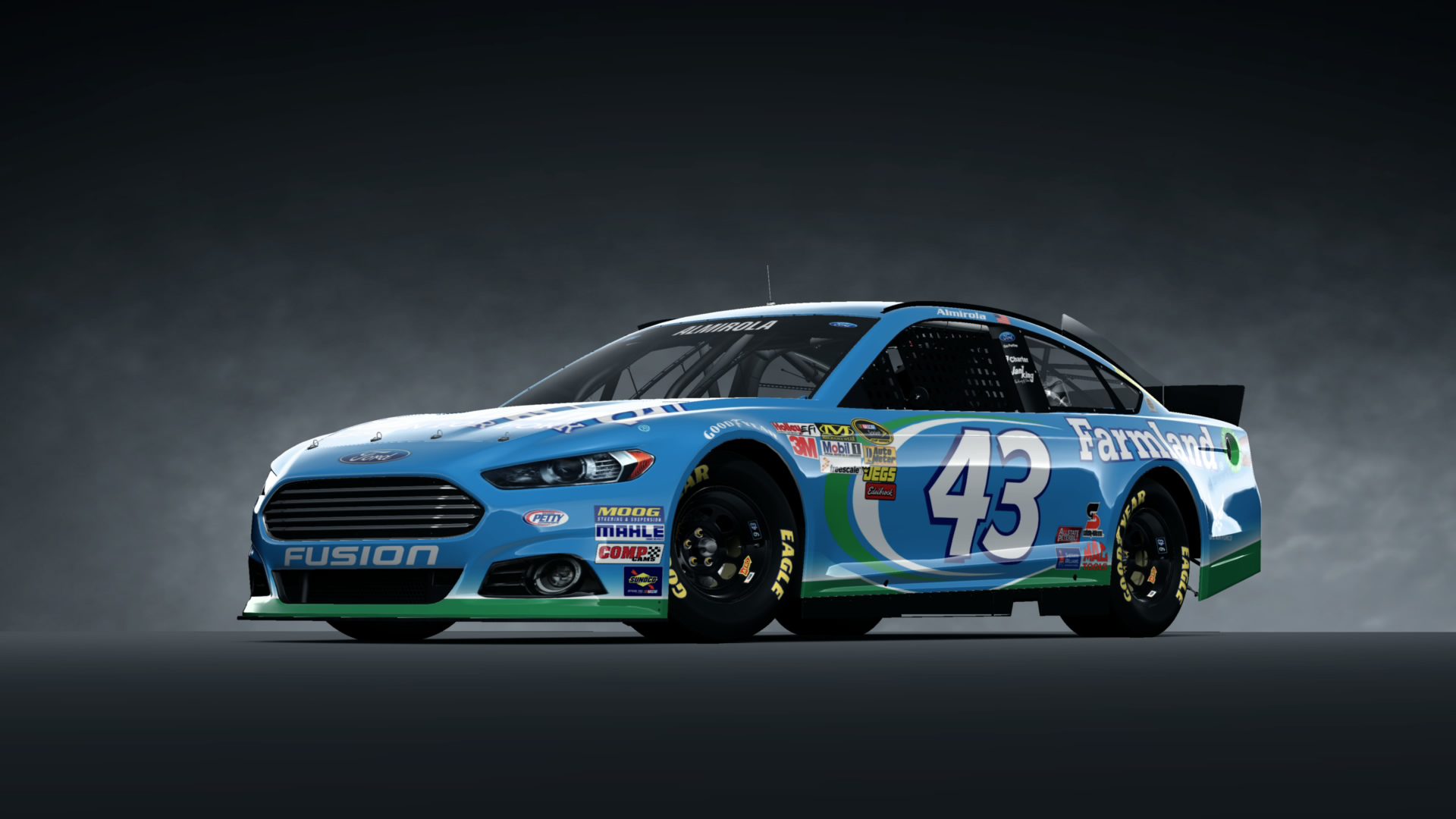 Ford 2013 Aric Almirola #43 FUSION