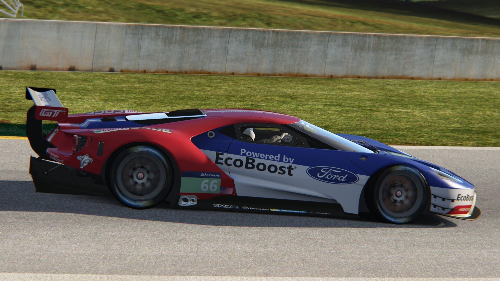 Ford GT GTLM Side @ Road Atlanta | GTPlanet