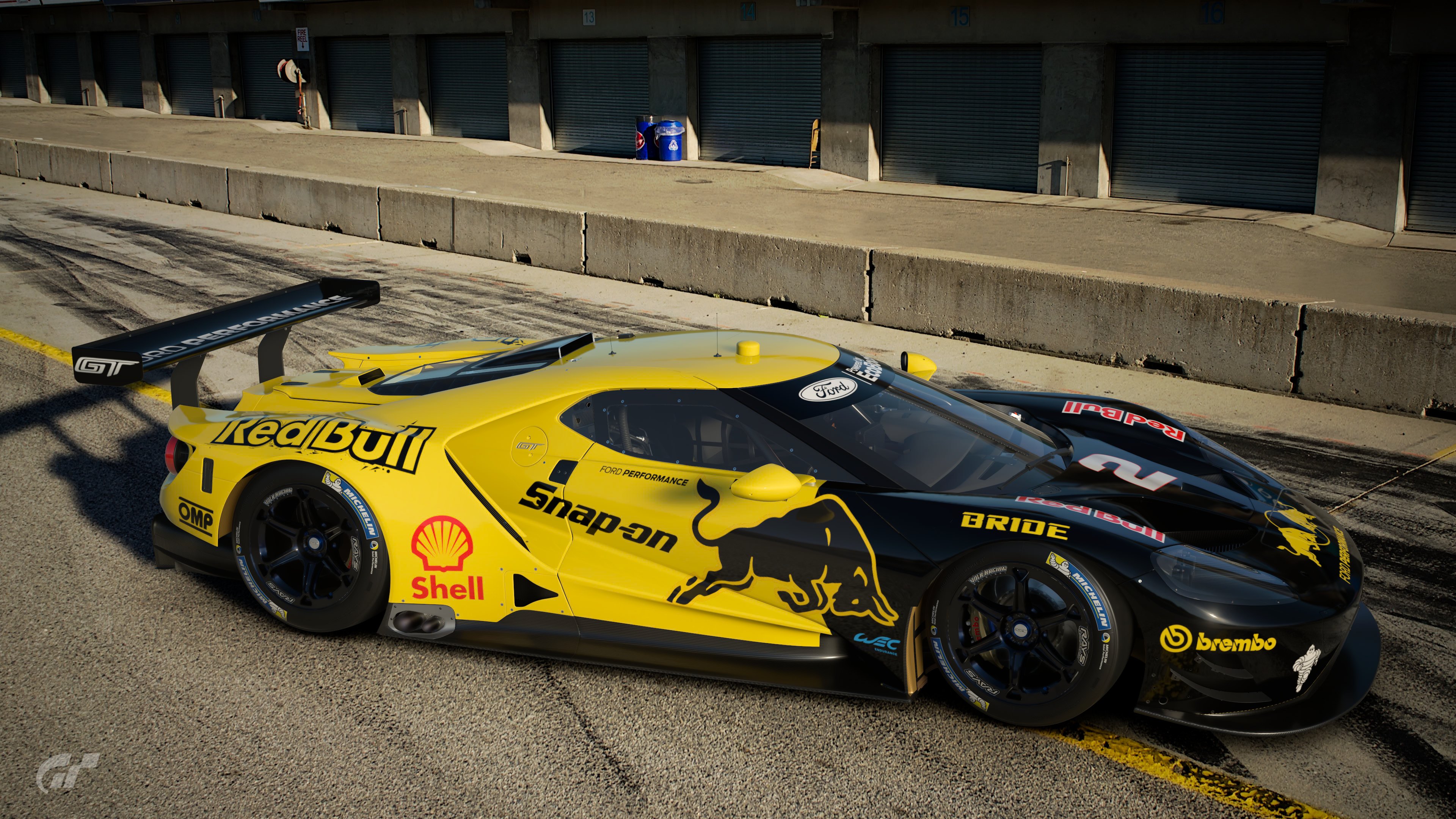 Ford GT Race Car Yellow | GTPlanet