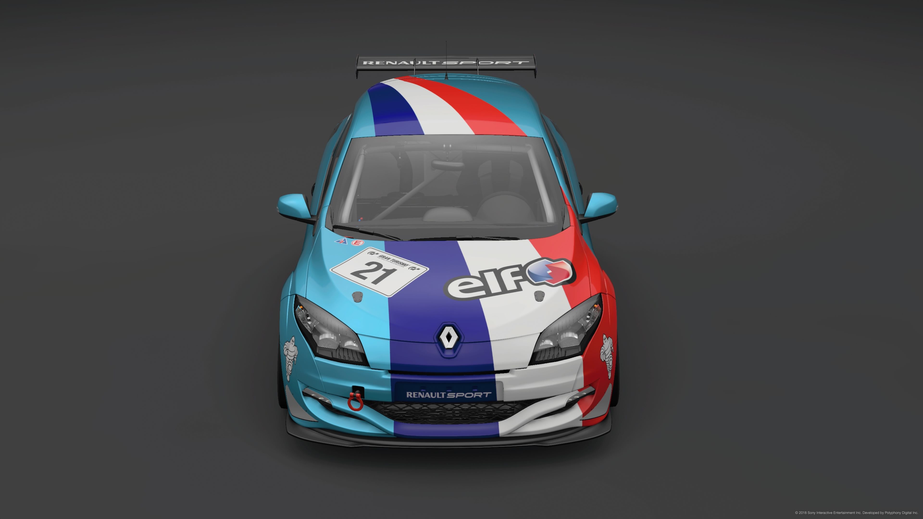 French Flag Renault Sport Mégane Front | GTPlanet