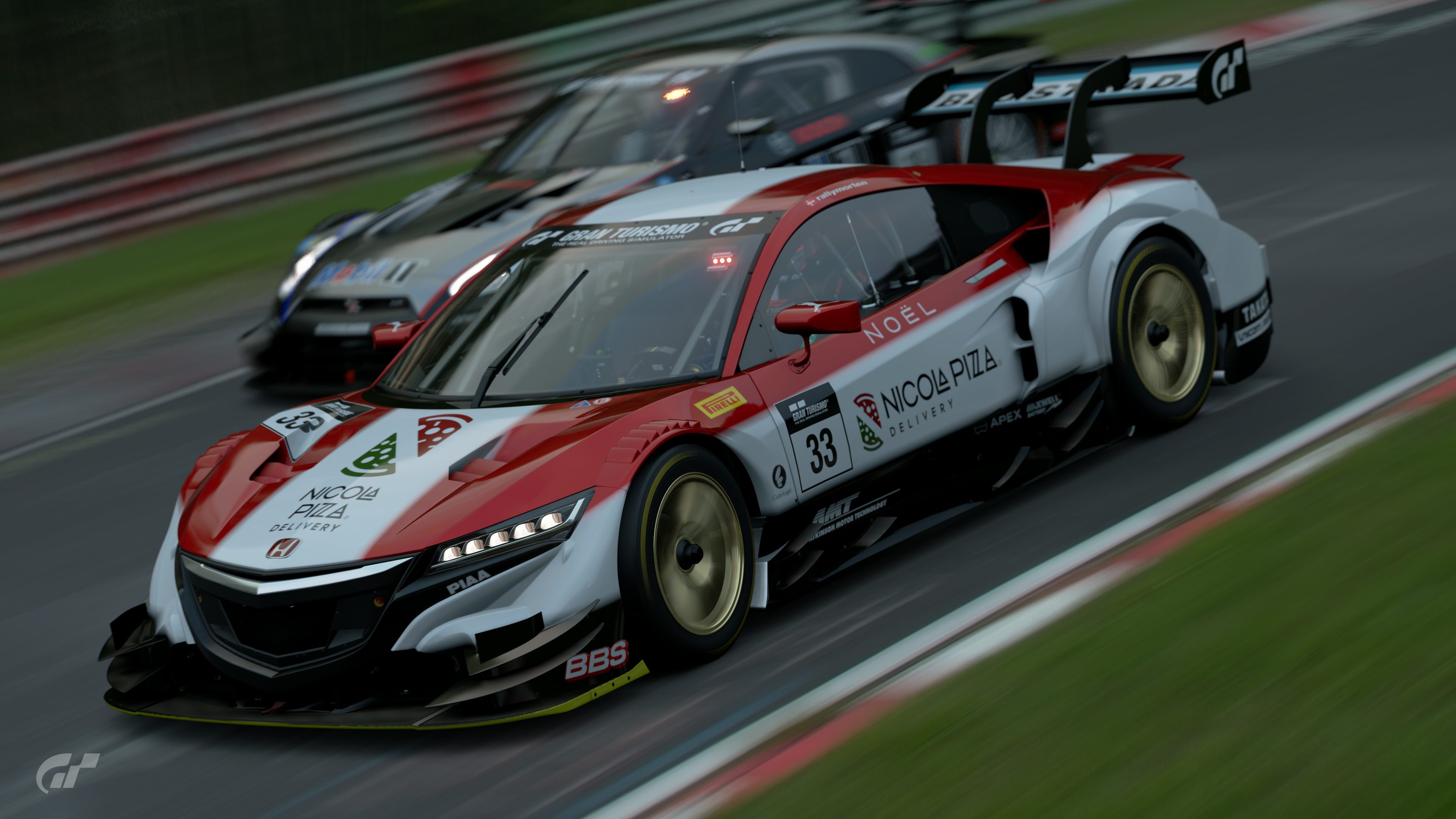 GT Sport Livery - GT League GT500 Nicola Pizza NSX | GTPlanet