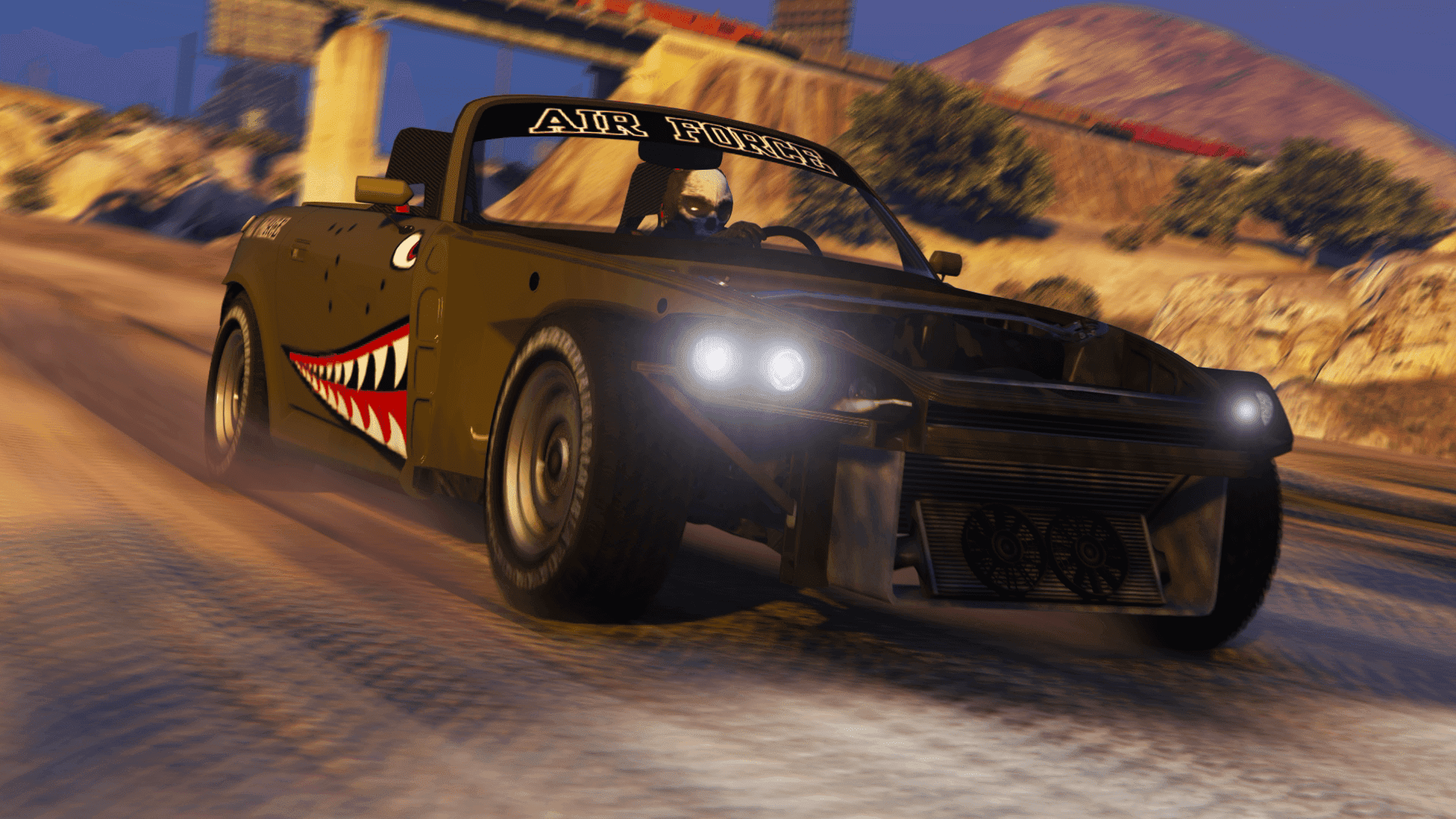 (HD) Braving the grassy roads with a bare bones, stripped out, off-road ...
