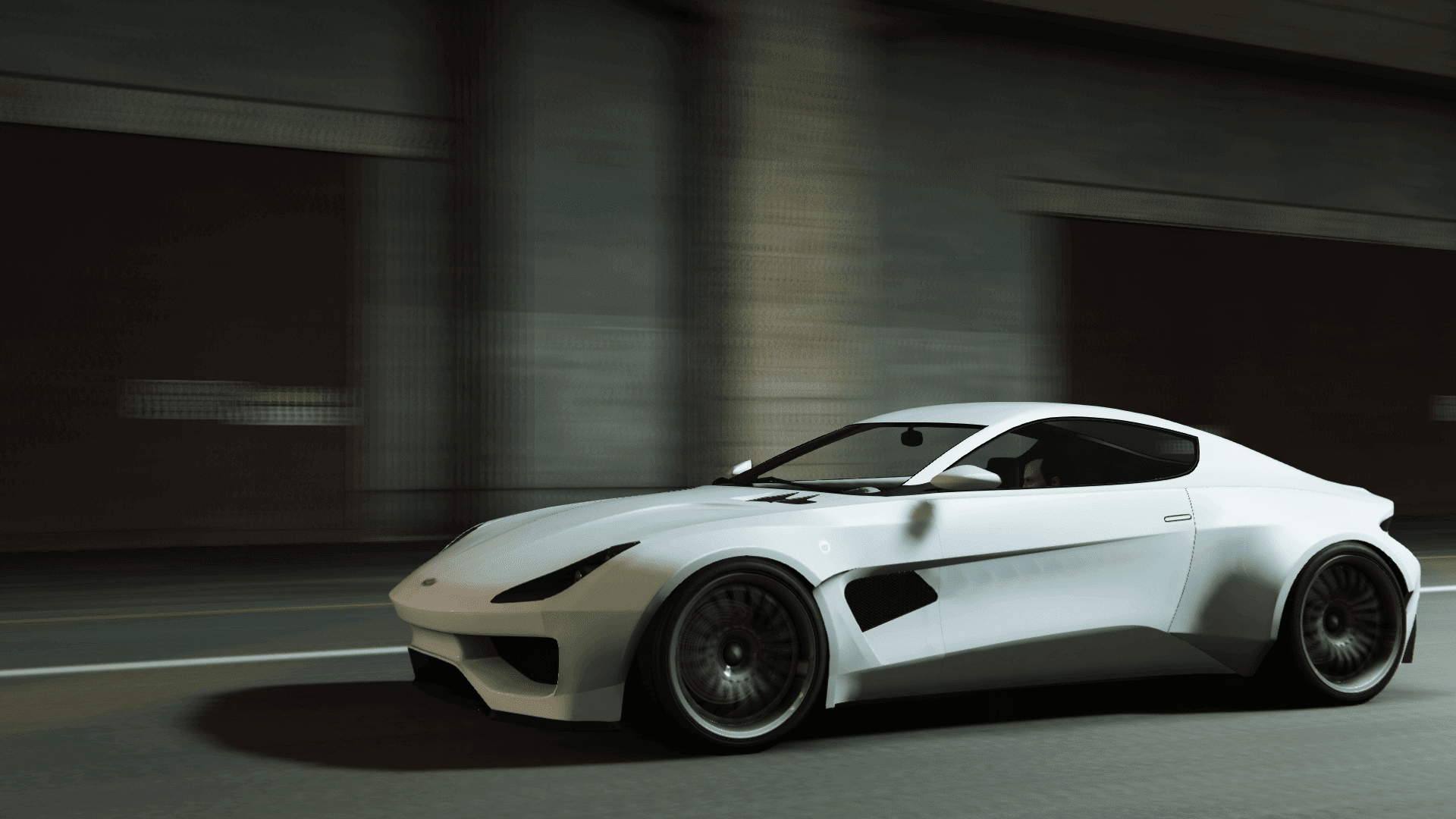 (HD) Hear the crying roars of British engineering from a paced up ...