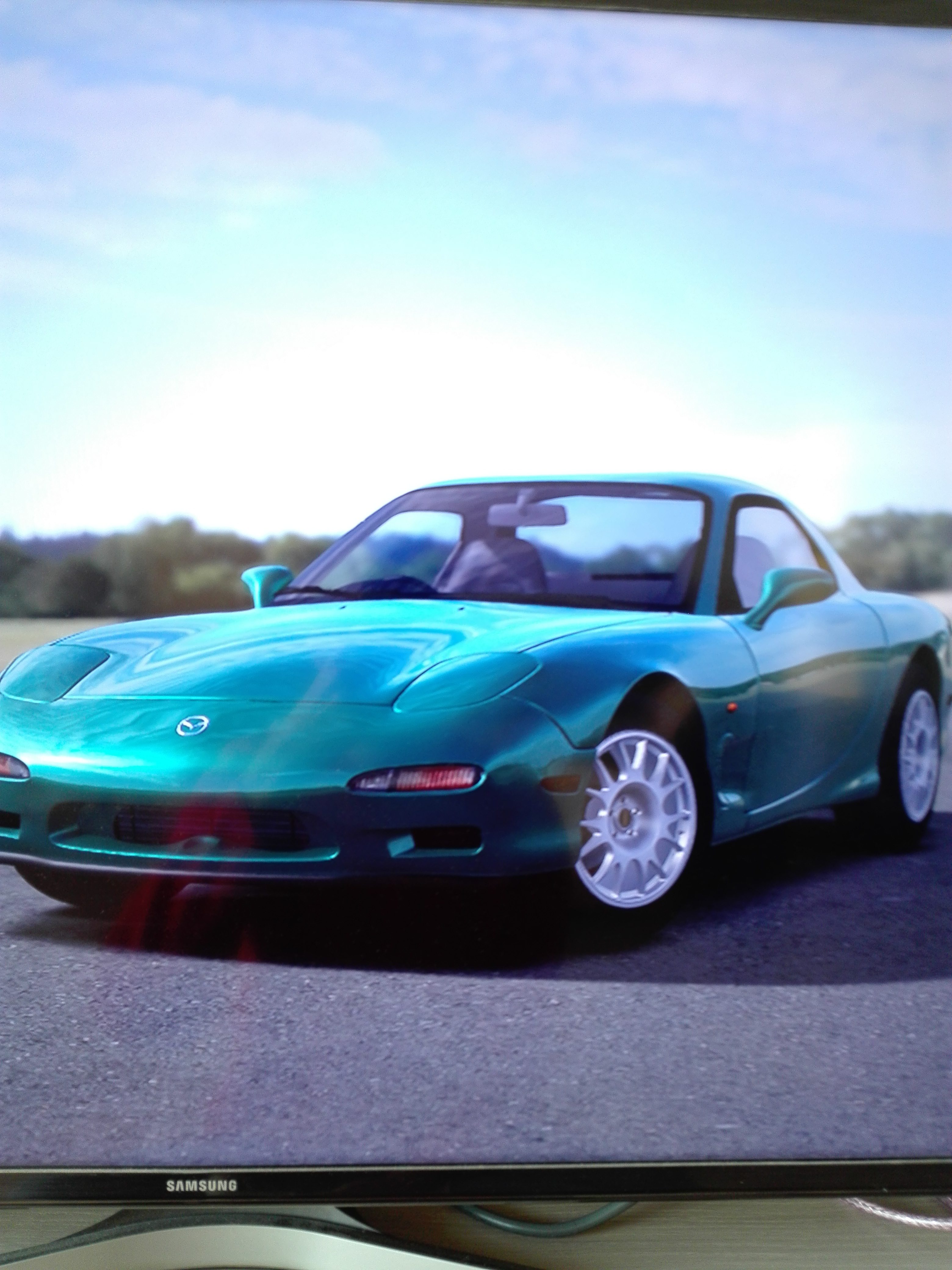 Green Mazda Rx7 Wallpaper
