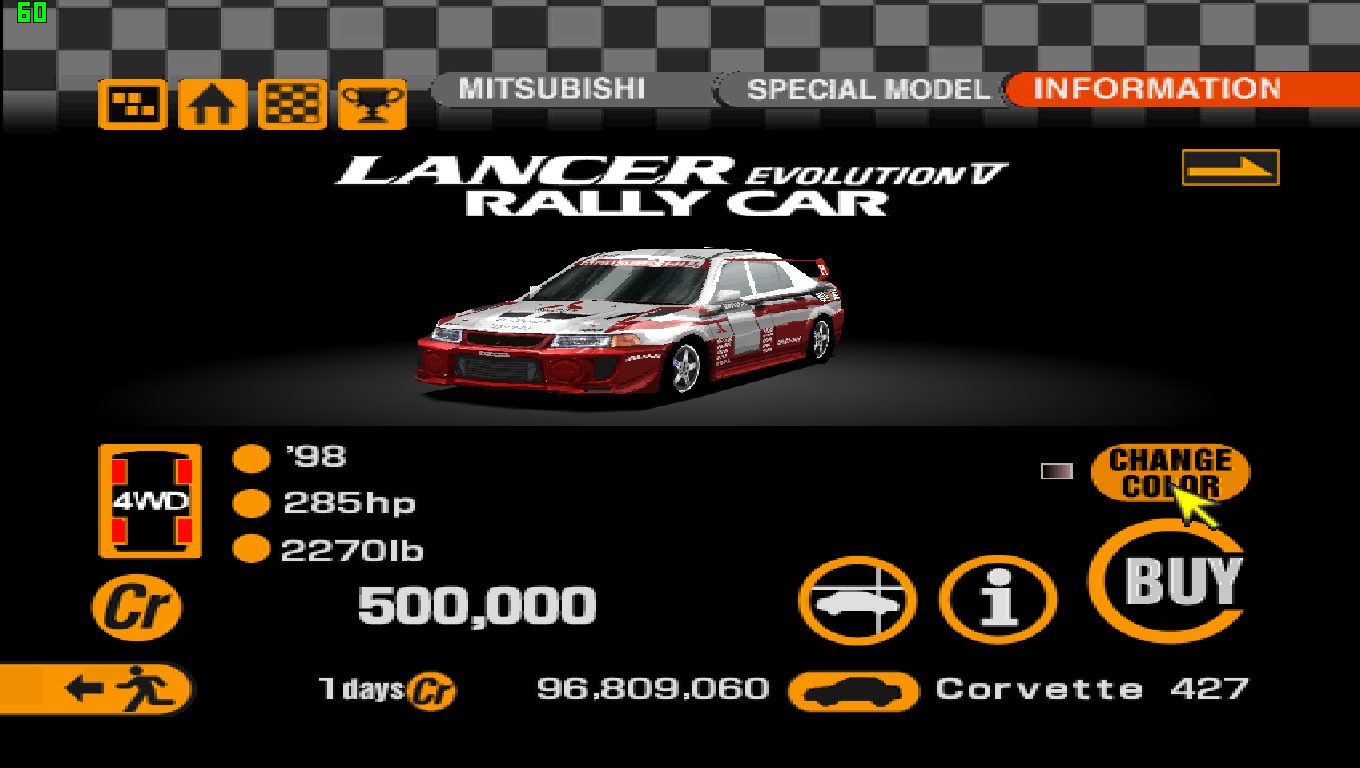 Mitsubishi Lancer Evolution V Rally Car | GTPlanet