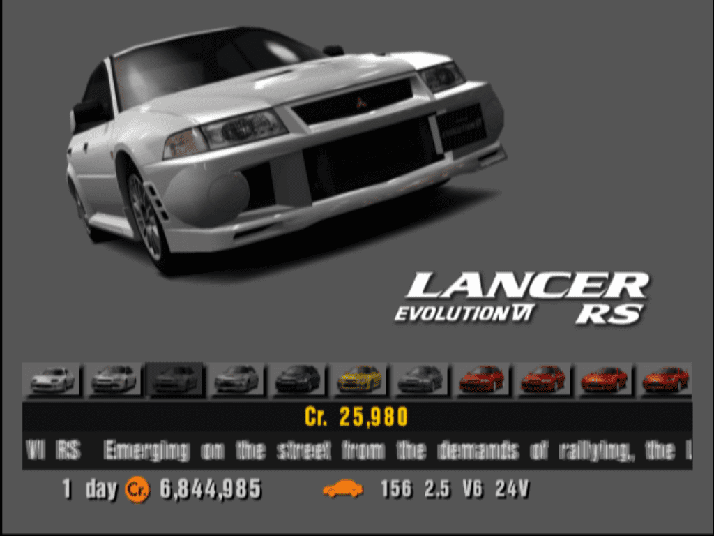 Mitsubishi Lancer Evolution VI RS | GTPlanet