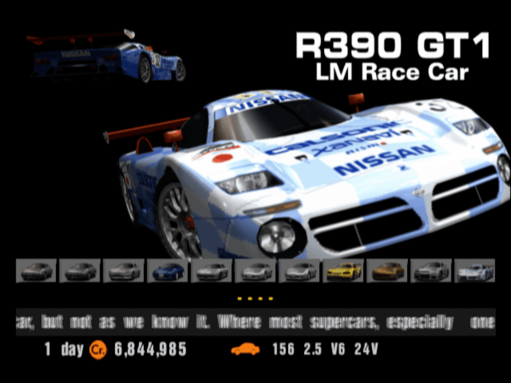 Nissan R390 GT1 LM Race Car | GTPlanet