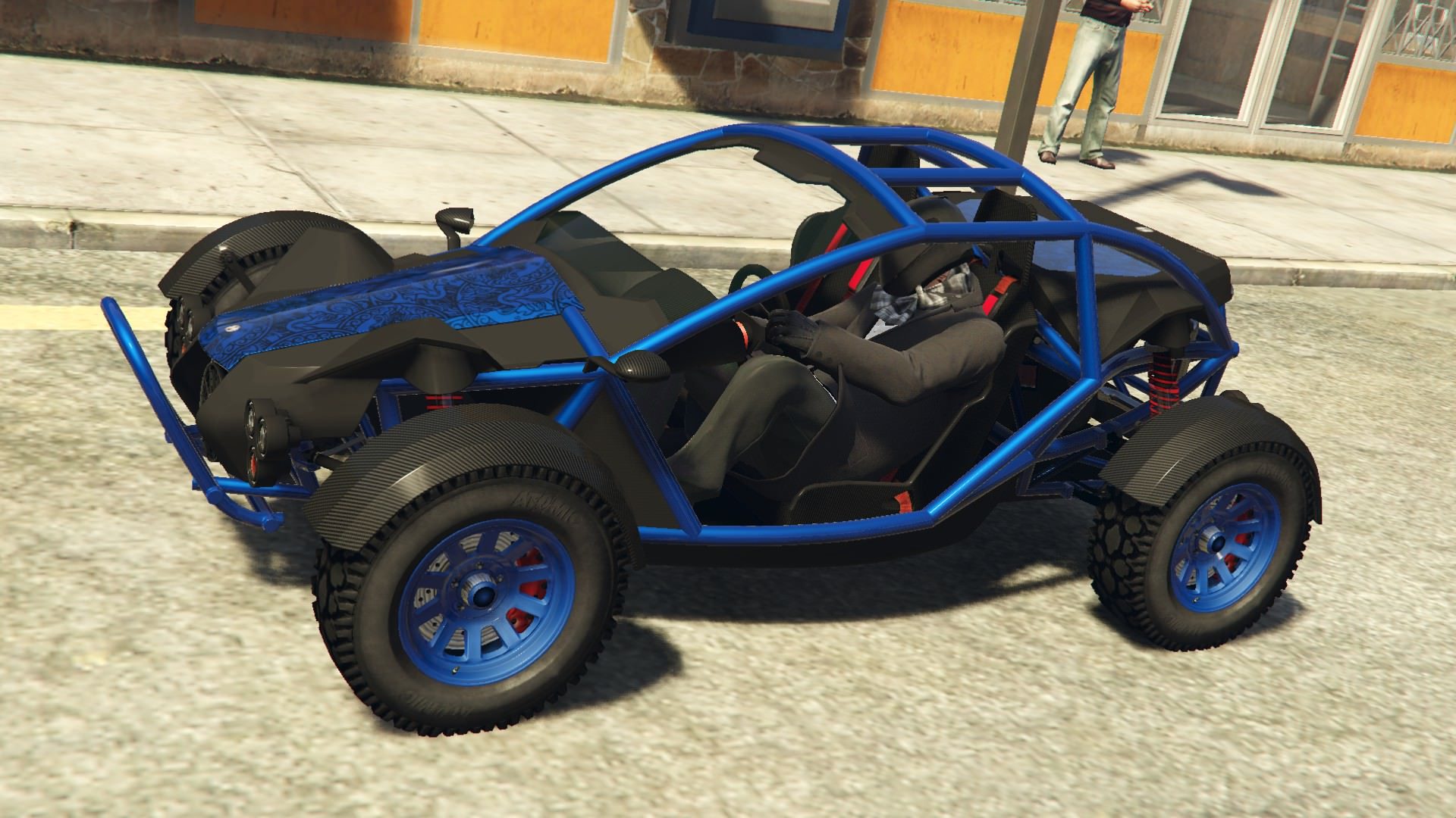 No roads required thanks to the Maxwell Vagrant 4