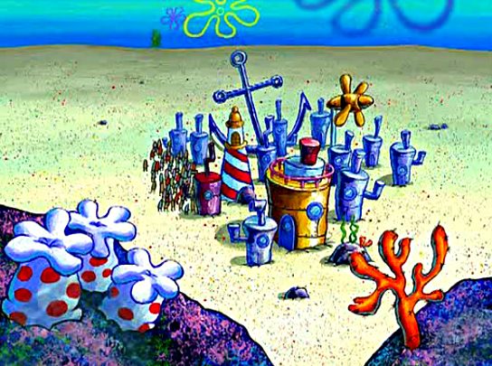 Bikini Bottom Spongebob Town