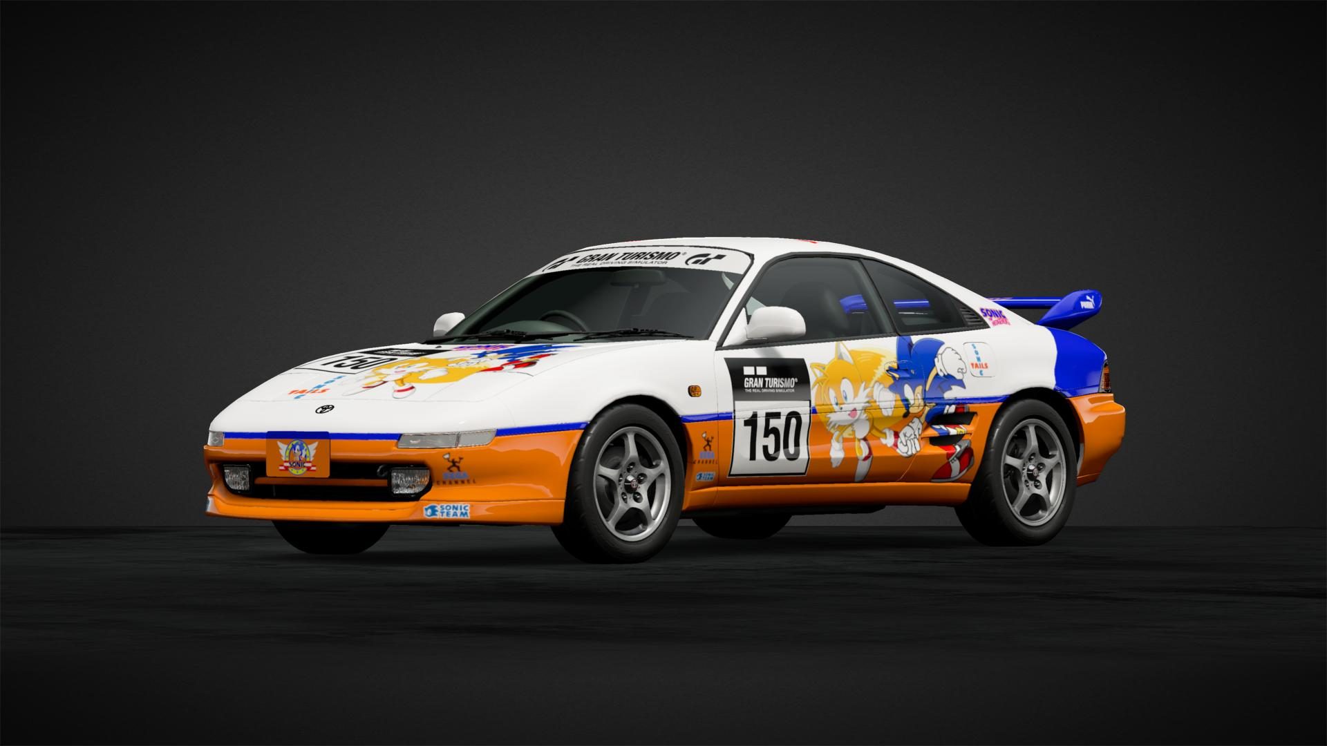 Sonic & Tails Toyota MR2