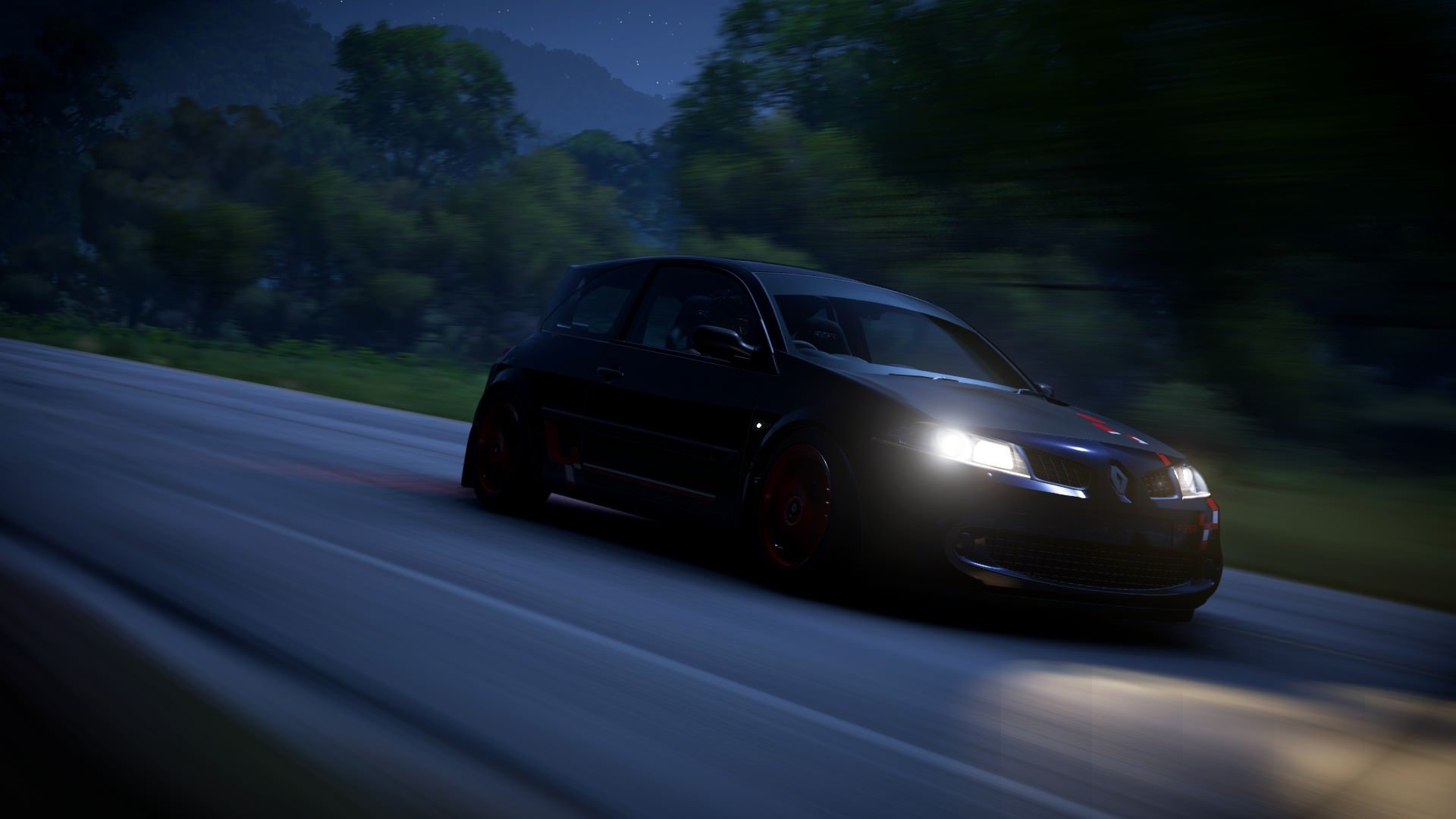 Sporty hatches meet and race late at night in The Midnight Run 1: a ...
