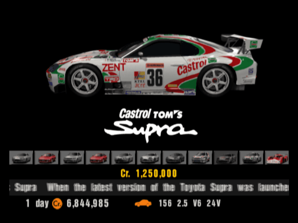 Toyota CASTROL TOM'S Supra (JGTC) | GTPlanet