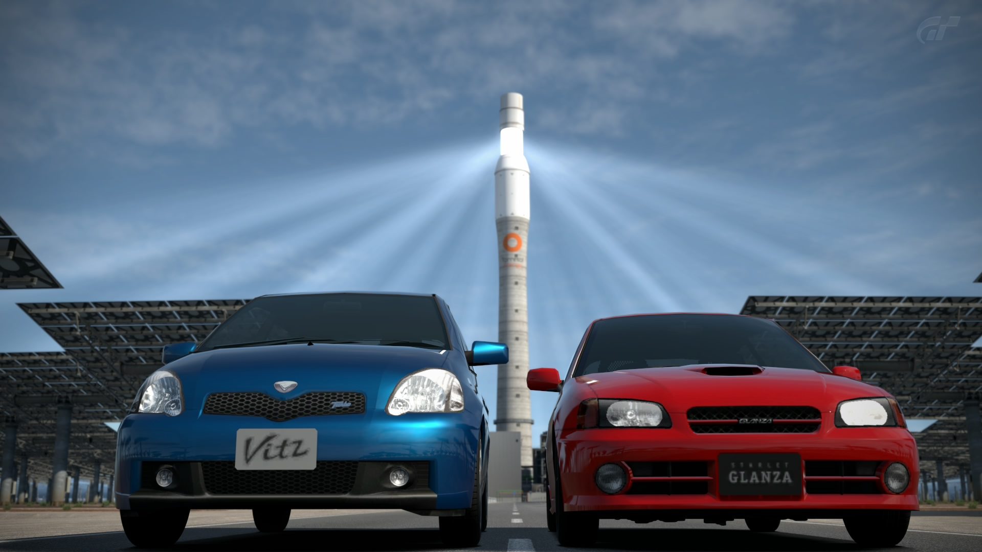 Toyota Vitz RS Turbo '02 + Toyota STARLET Glanza V '97 (1).jpg | GTPlanet