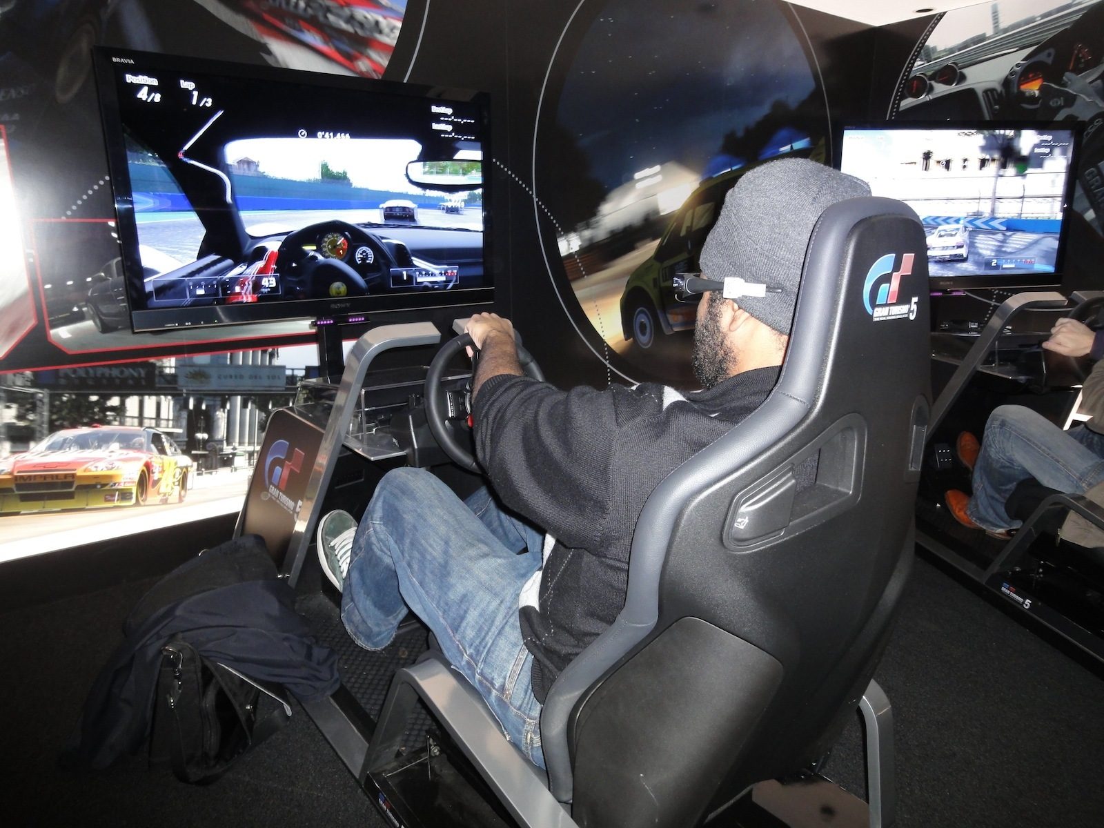 "GT5 Room" at Sony's New NYC PlayStation Lounge