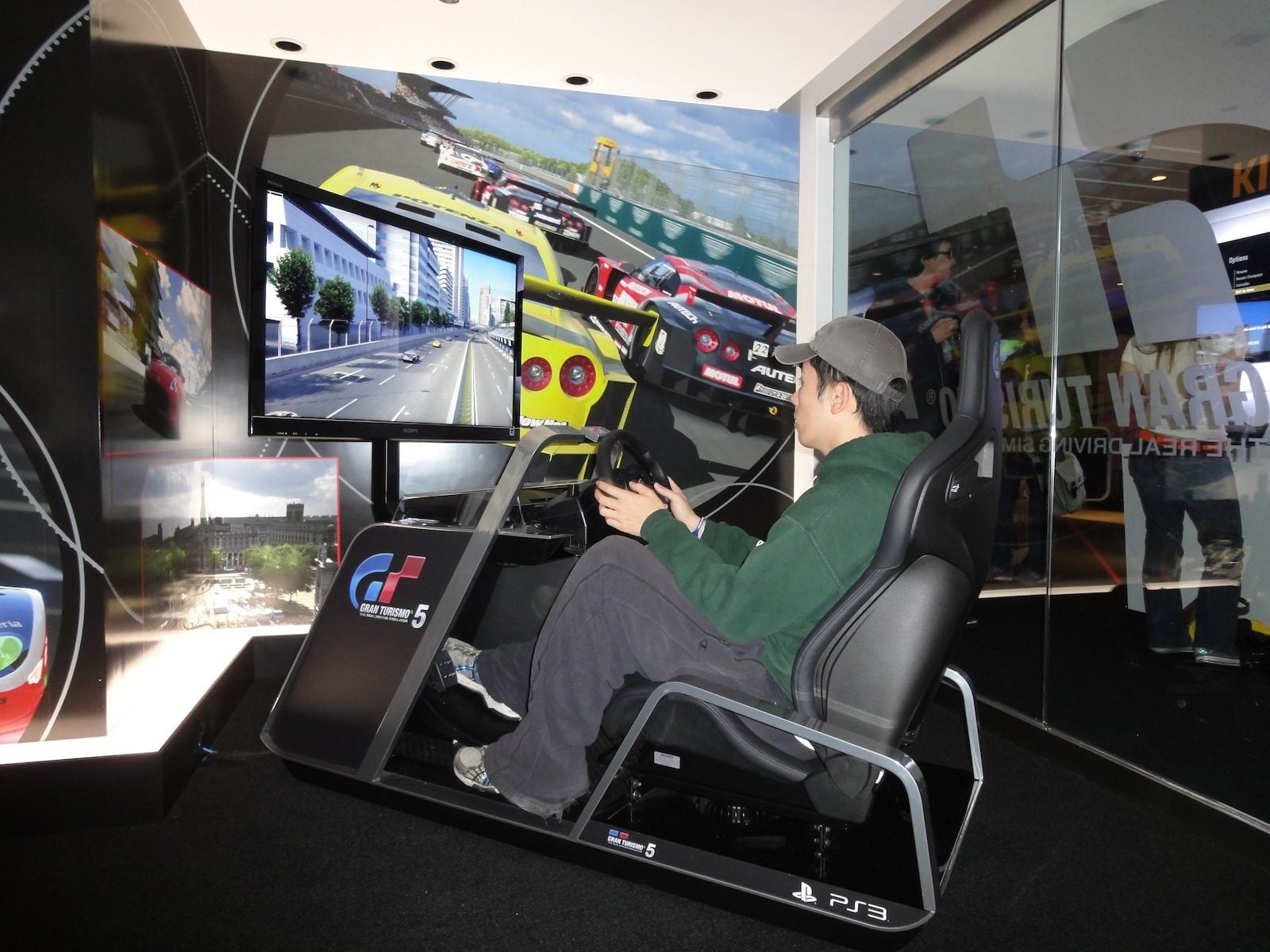 "GT5 Room" at Sony's New NYC PlayStation Lounge