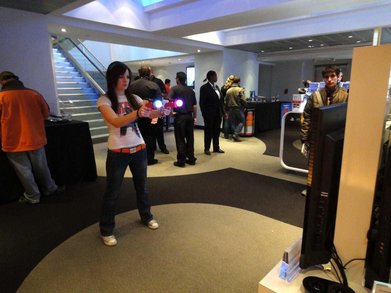 "GT5 Room" at Sony's New NYC PlayStation Lounge