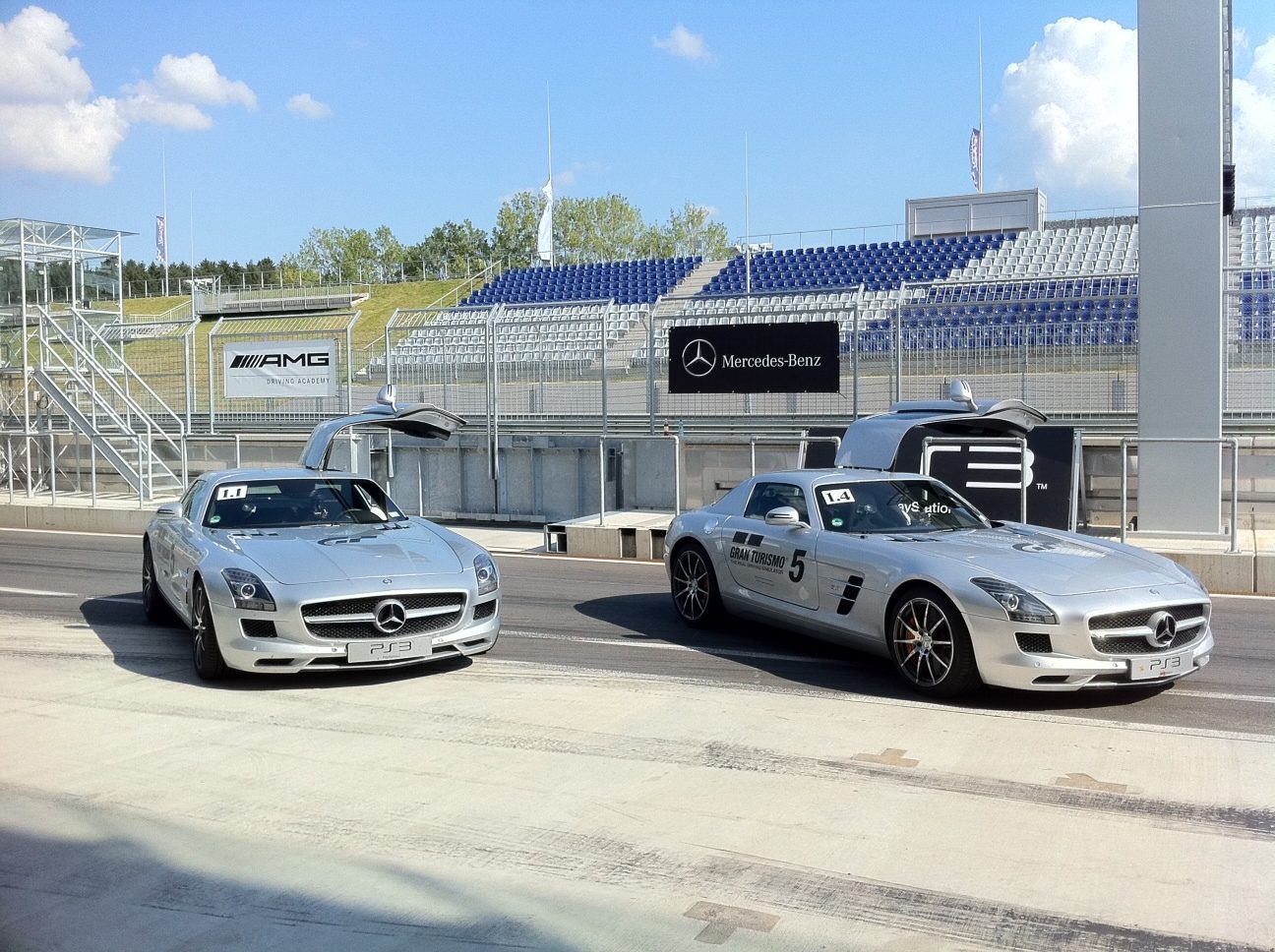 Marco Calvo Wins a Real-World SLS AMG in Mercedes' GT5 Driving Challenge