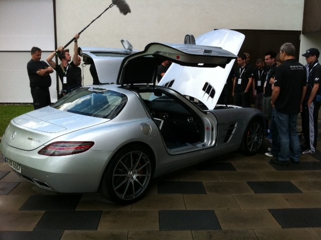 Marco Calvo Wins a Real-World SLS AMG in Mercedes' GT5 Driving Challenge