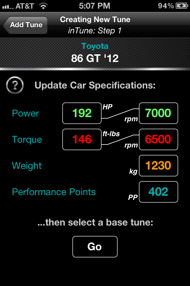 "GTune 5" App Simplifies Gran Turismo 5 Car Tuning
