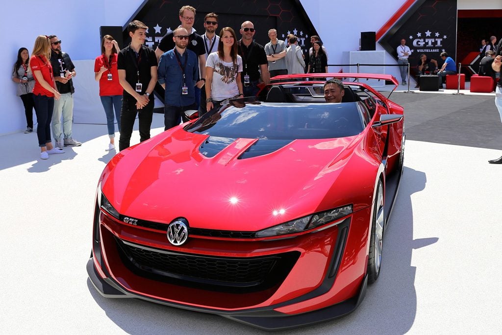 Volkswagen Reveals Full-Scale Vision GT Car Wörthersee Festival, Coming ...