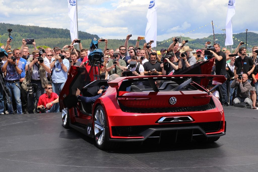 Volkswagen Reveals Full-Scale Vision GT Car Wörthersee Festival, Coming ...