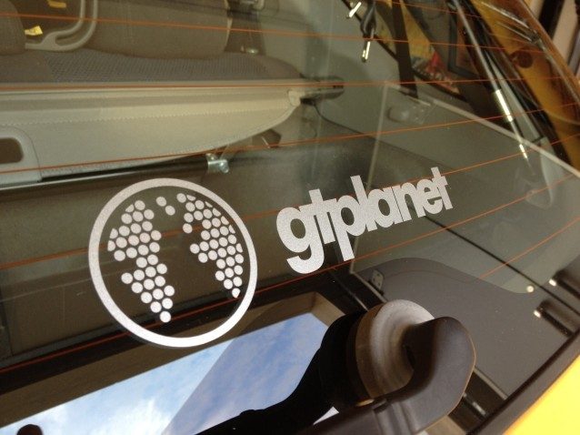 GTPlanet Logo Stickers Now Available: Custom Colors, Worldwide Shipping