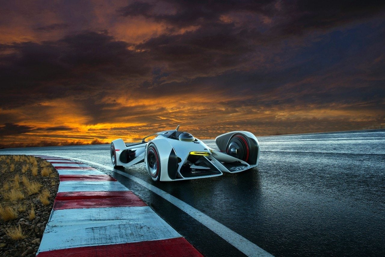 Laser-Powered Chaparral 2X Vision Gran Turismo Car Revealed