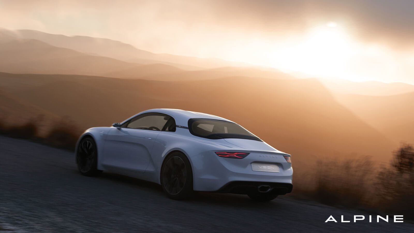 Alpine Vision Revealed in Monaco, Kazunori Yamauchi in Attendance