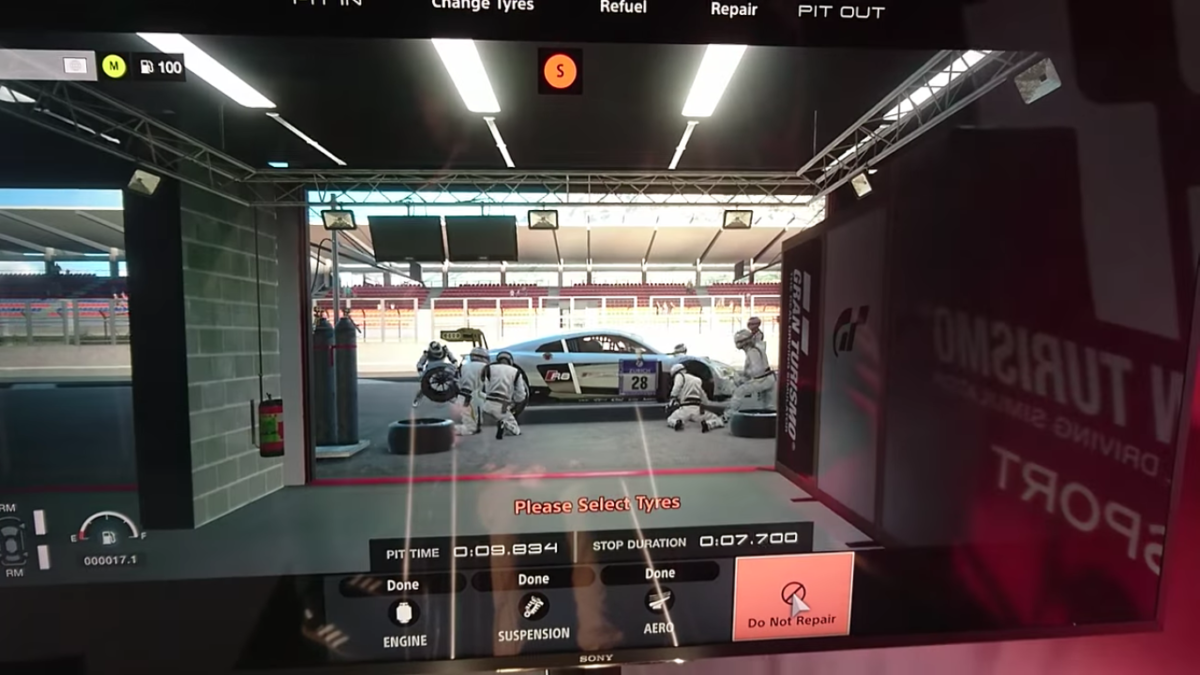 GT Sport Pit Stop Captured at Goodwood — Mechanical Damage Confirmed ...