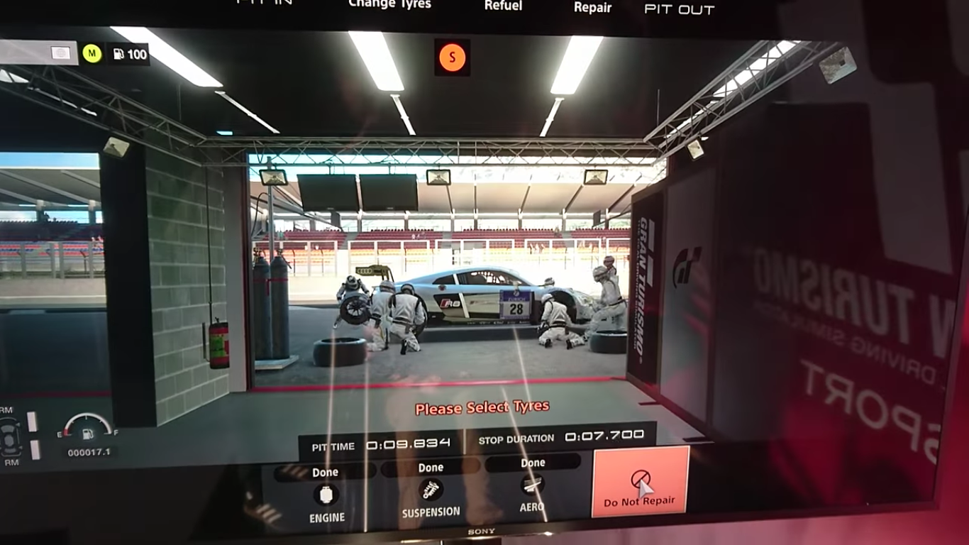 GT Sport Pit Stop Captured at Goodwood — Mechanical Damage Confirmed ...
