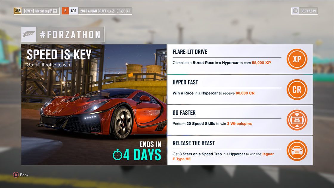 It’s All About Hypercars with Latest FH3 Forzathon Events – GTPlanet
