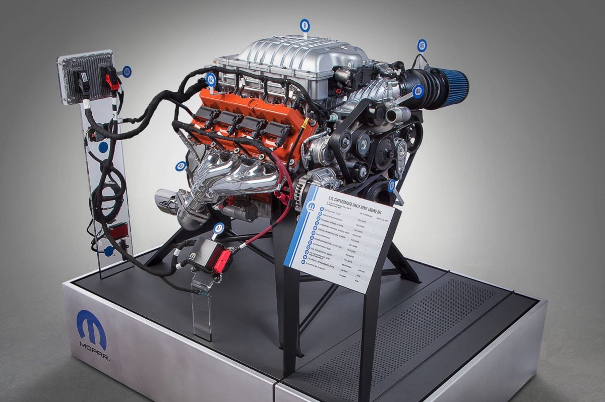 SRT Hellcat and Civic Type R Crate Engines Debut at SEMA – GTPlanet