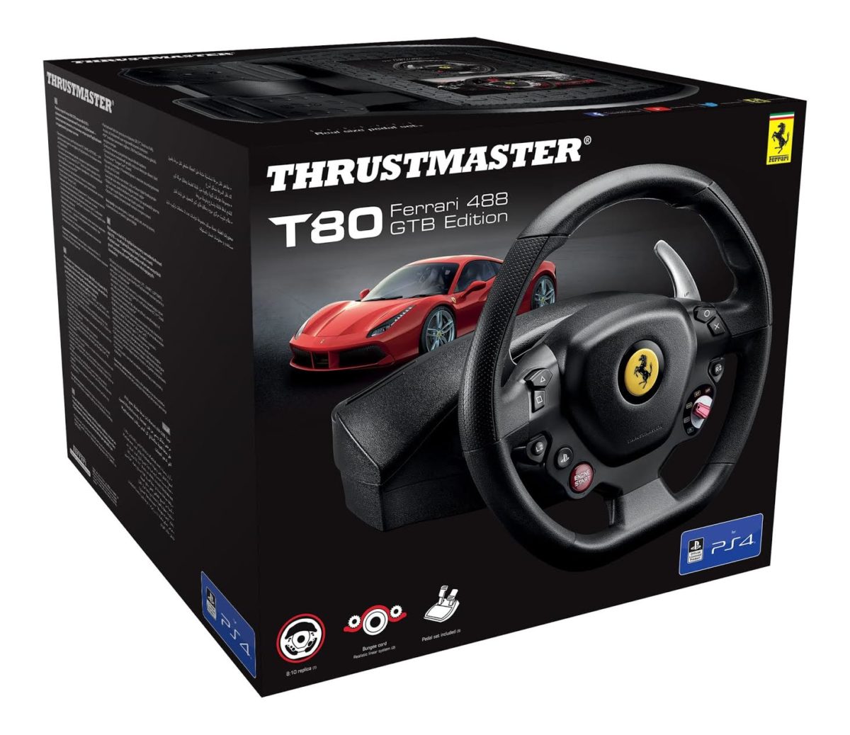 Thrustmaster T80 Ferrari 488 GTB Edition Wheel Announced for PS4 – GTPlanet