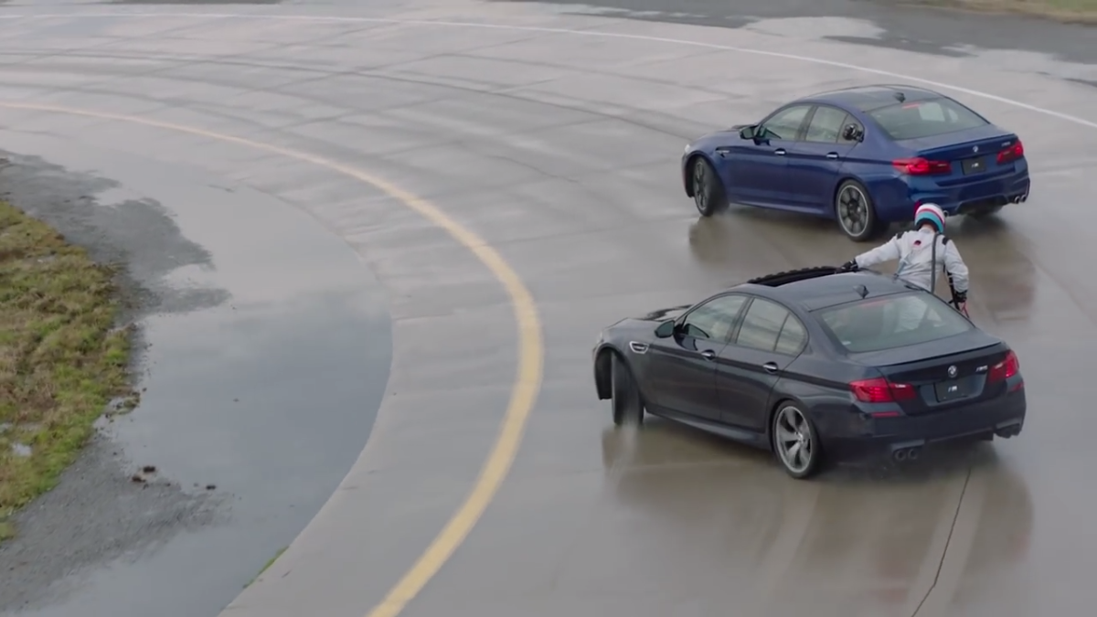BMW Pioneers Mid-Drift Refueling for the M5 to Beat a World Record ...
