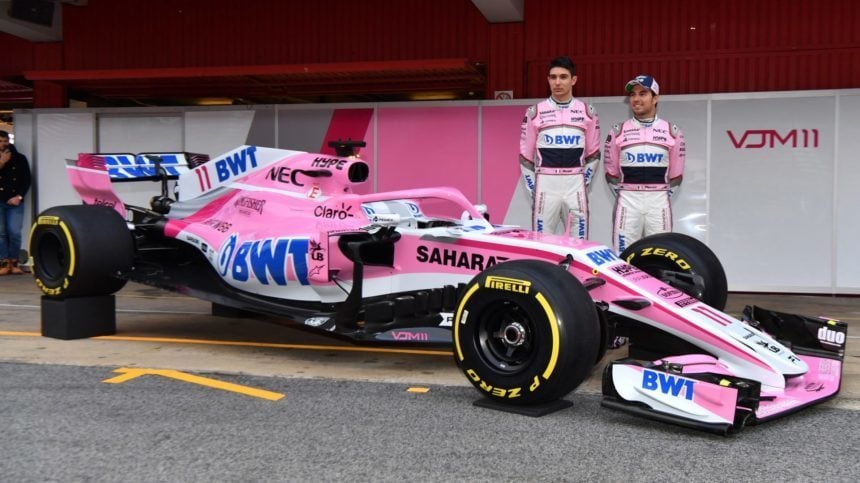 Force India Unveils 2018 F1 Contender in Barcelona: the VJM11 – GTPlanet