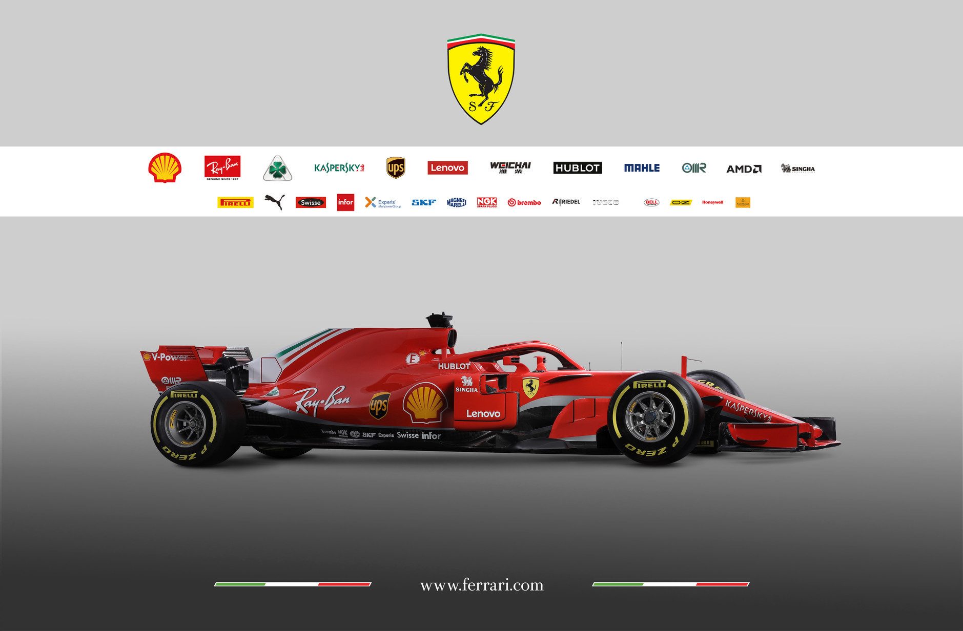 Ferrari Reveals Maranello’s 2018 F1 Competitor: The SF71H – GTPlanet