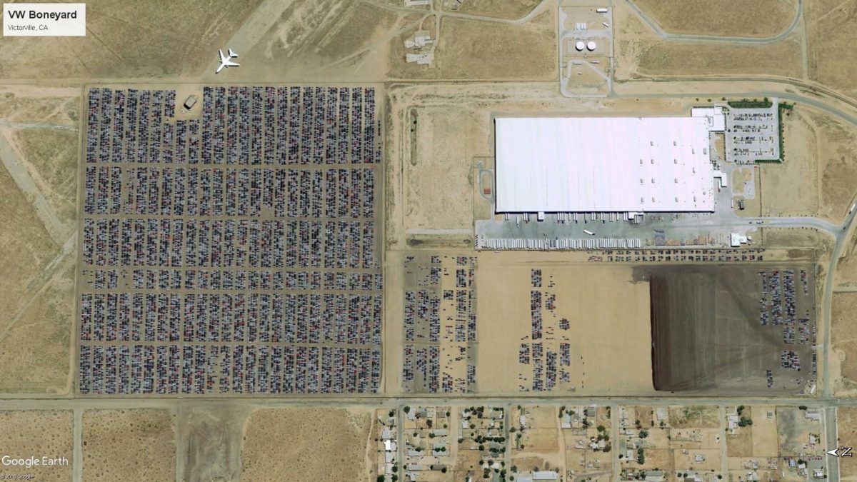 Volkswagen Stores Nearly 300,000 Dieselgate Vehicles in a California ...
