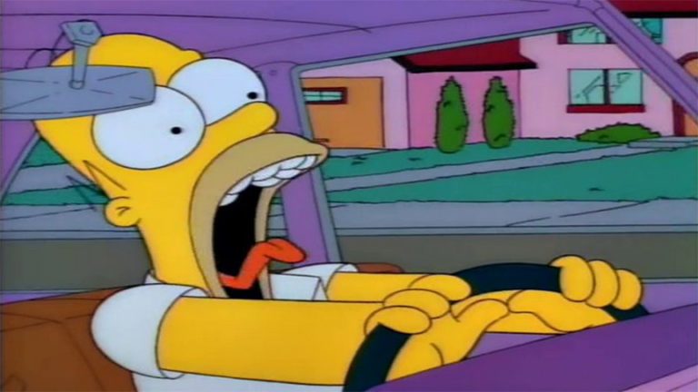 British Cops Pull Over Dodgy Driver, Find It’s Homer Simpson – GTPlanet