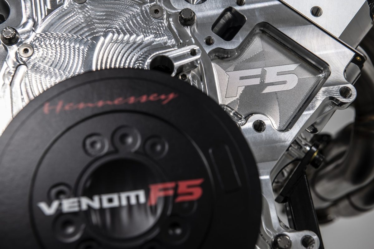 Hennessey Takes The Covers Off The Venom F5’s 1600hp+ Monster Engine ...