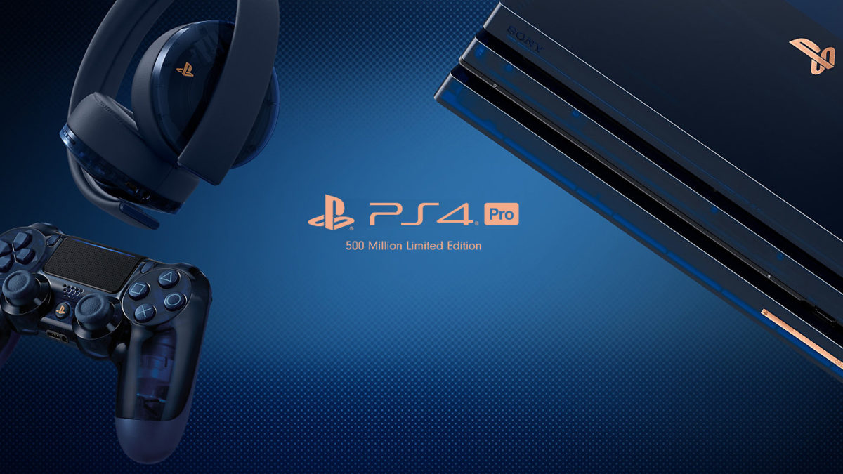 Sony Celebrates Half a Billion PlayStations With a PS4 Special Edition ...
