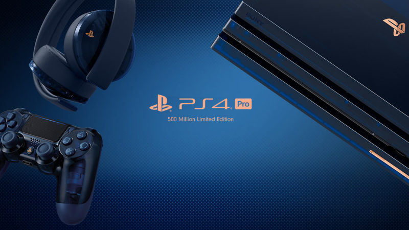 Sony Celebrates Half a Billion PlayStations With a PS4 Special Edition ...