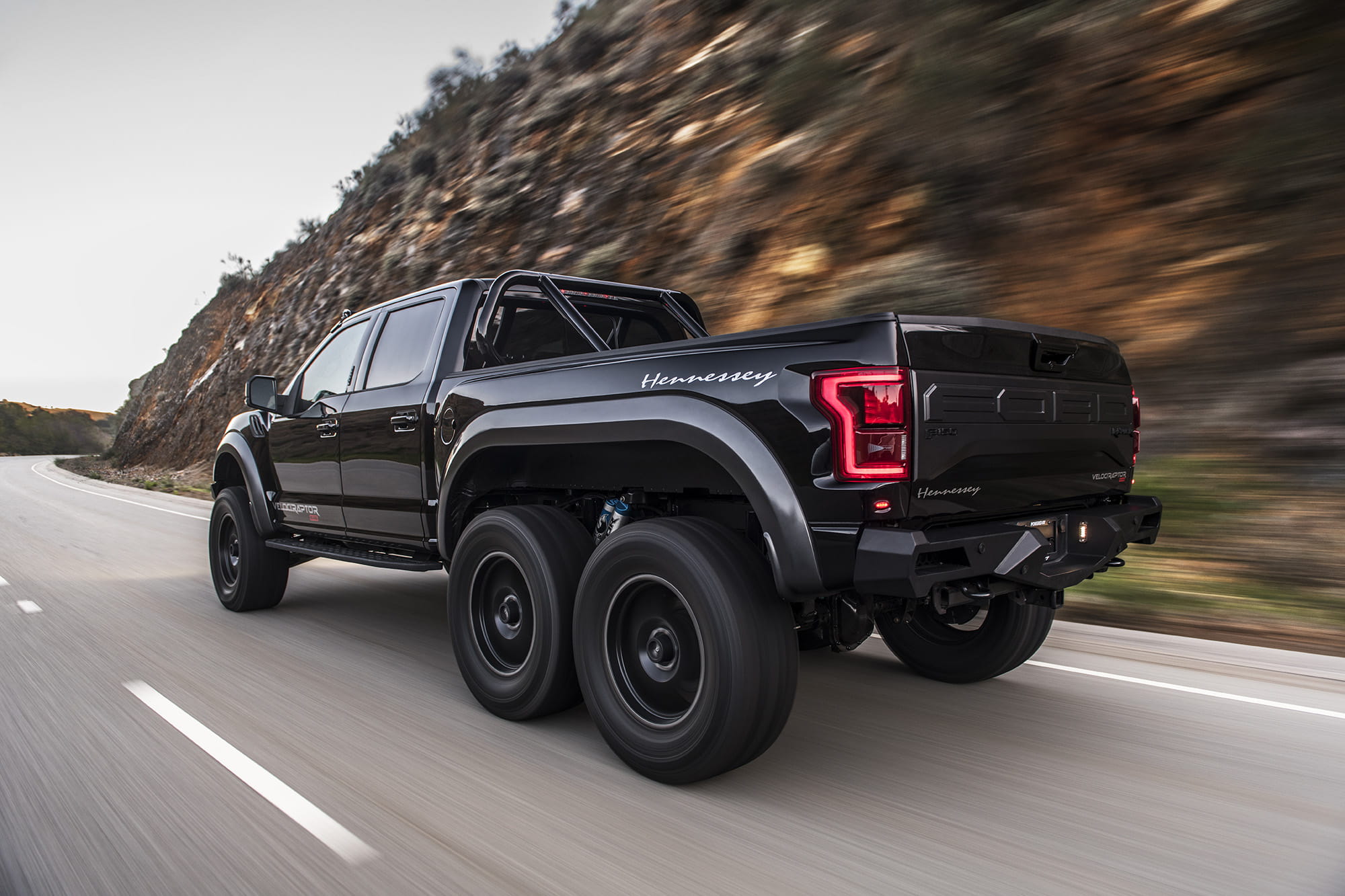 Stand Out From the Pickup Crowd With a Pair of Hennessey's New 6x6s
