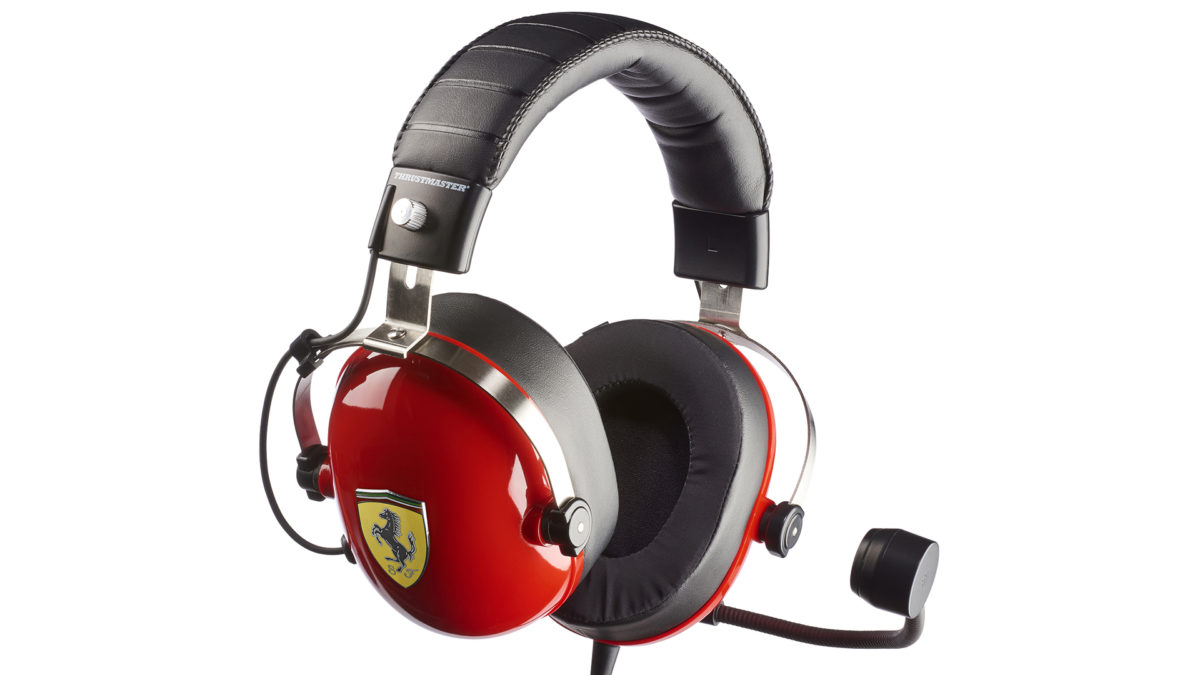 Thrustmaster Unveils Its New T.Racing Scuderia Ferrari Edition Headset ...