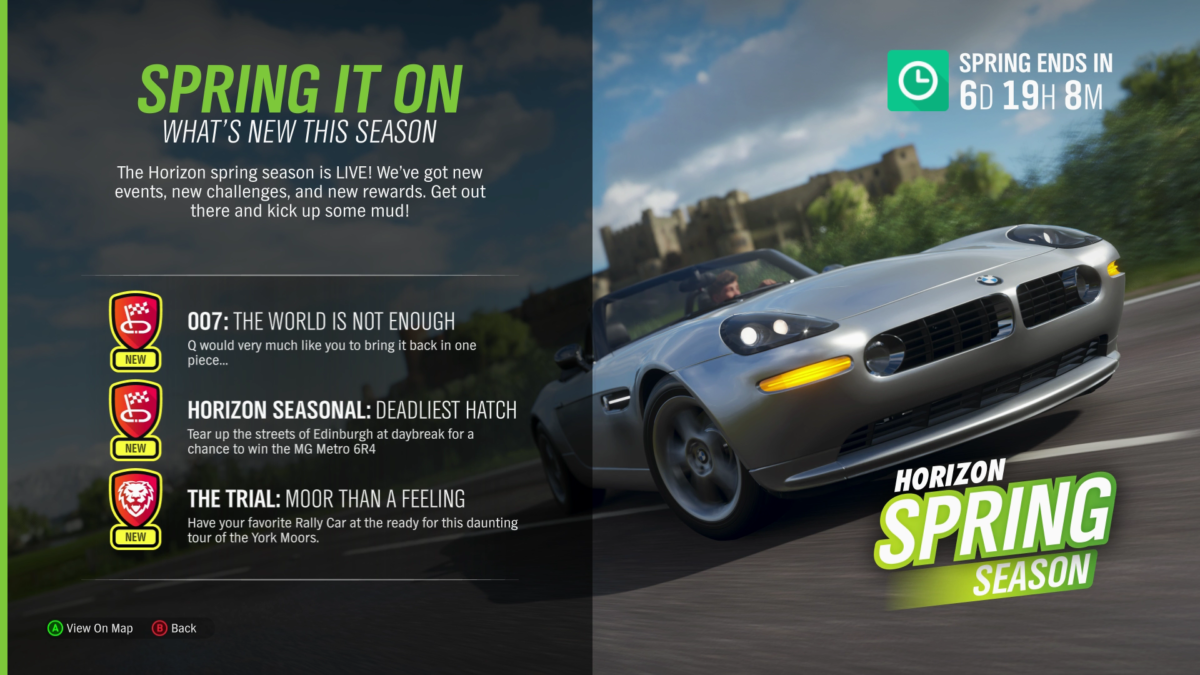 Spring Has Sprung in This Week’s Forza Horizon 4 Seasonal Events – GTPlanet