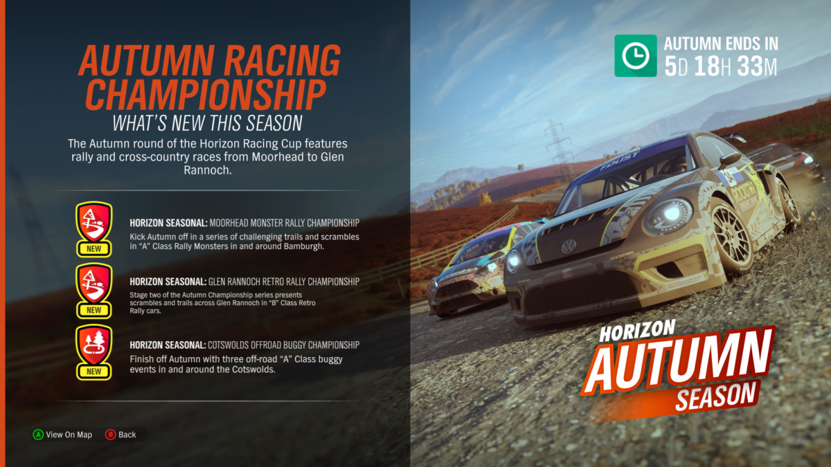 Autumn Descends Once More in Latest Forza Horizon 4 Seasonal Events ...