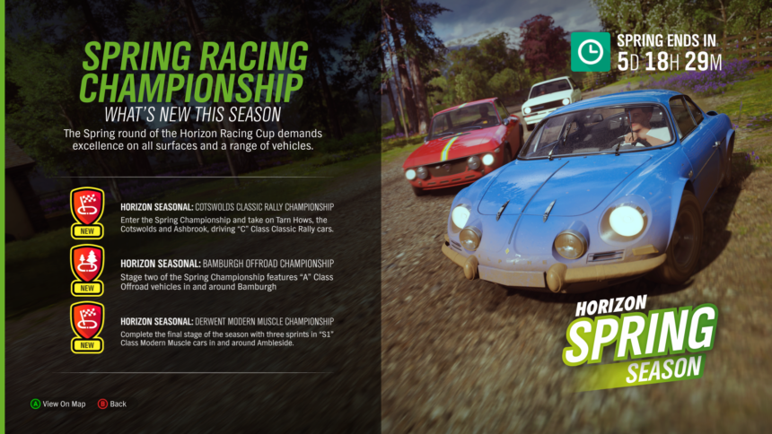 This Week’s Forza Horizon 4 Seasonal Change: Spring Brings Two New ...